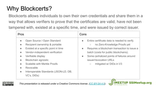 Blockcerts: The Open Standard for Blockchain Credentials | PPT