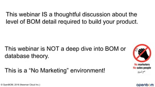 BOM Management: Blending Design And Business Data Into A Sensible BOM | PPT