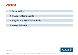Electricity Markets Regulation - Lesson 4 - Regulatory Asset Base | PPT