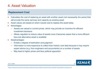Training Module on Electricity Market Regulation - SESSION 4 - Revenue ...
