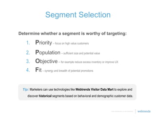 How to Segment Your Customers and Target Their Needs | PPTX | Web Development | Internet