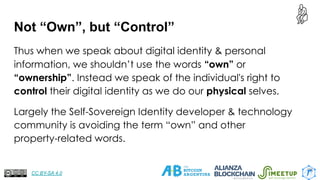 Self-Sovereign Identity: Ideology and Architecture with Christopher ...