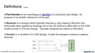 WEBINAR: Interchangeable Part Revisions in BOMs. Is this a Revision or ...