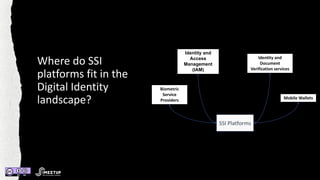 Value proposition of SSI tech providers - Self-Sovereign Identity | PPT