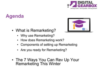 7 Ways To Rev Up Your Remarketing | PPT
