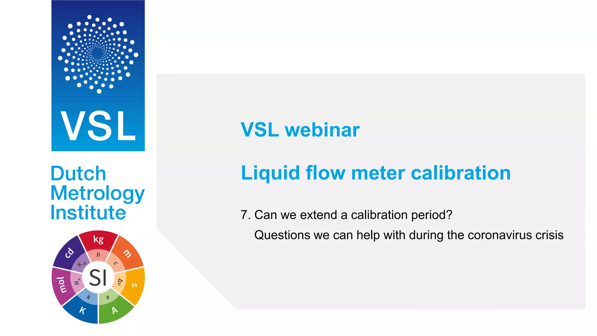 Webinar Liquid flow meter calibration | PDF