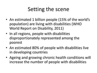 Webinar advancing global disability data | PPTX