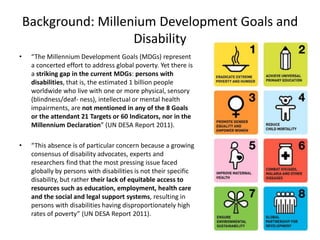 Webinar advancing global disability data | PPTX