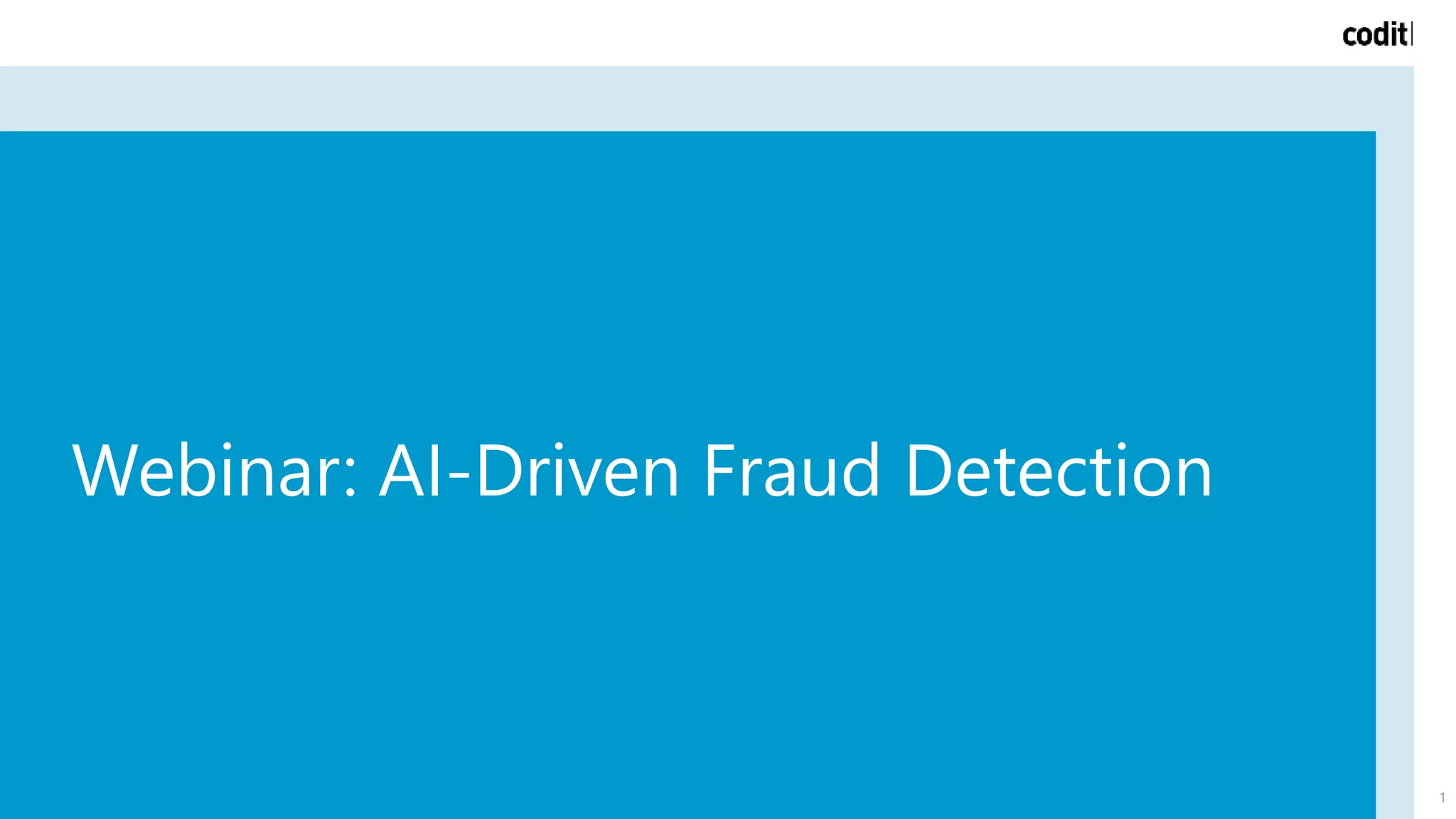 AI-Driven Fraud Detection | PPTX