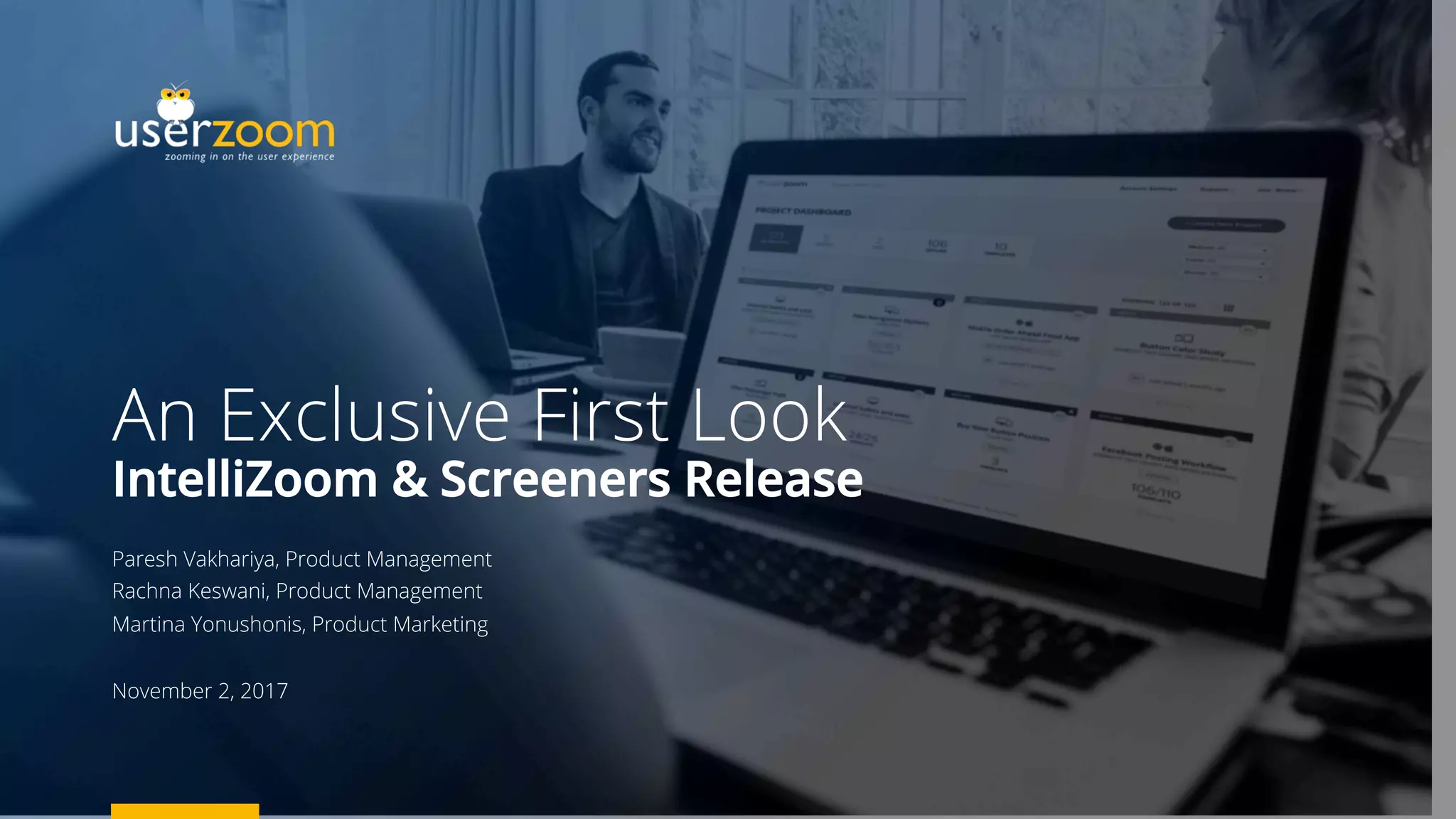 An Exclusive First Look IntelliZoom & Screeners Release (EMEA) | PPT