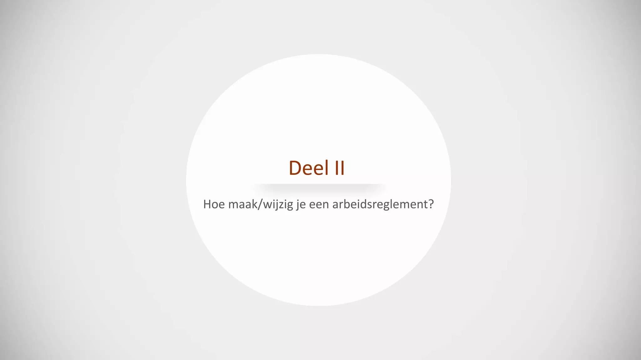 Uitreksel webinar arbeidsreglement | PPTX