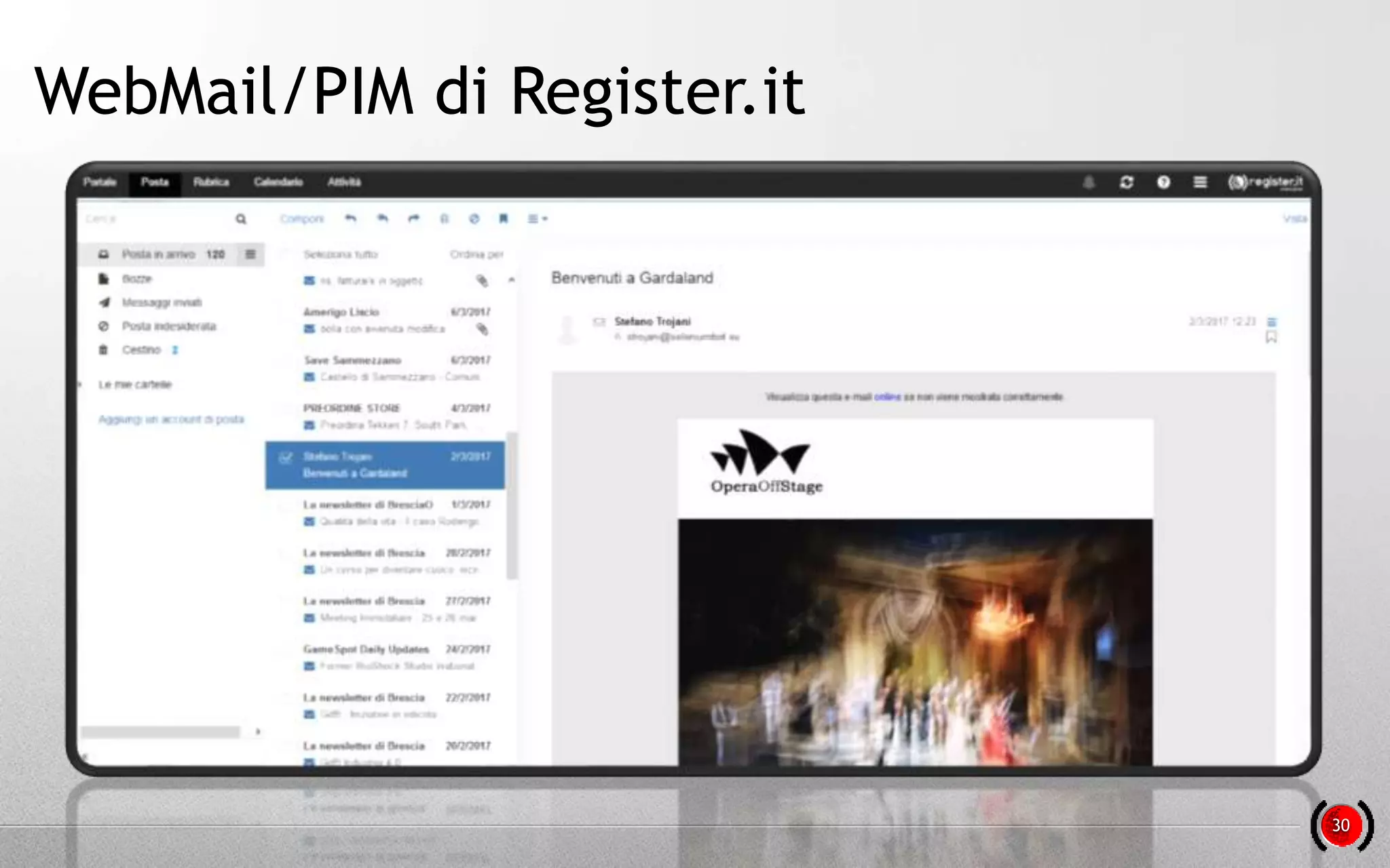 Attiva le mail su Register.it e configurale su Mobile | PPTX