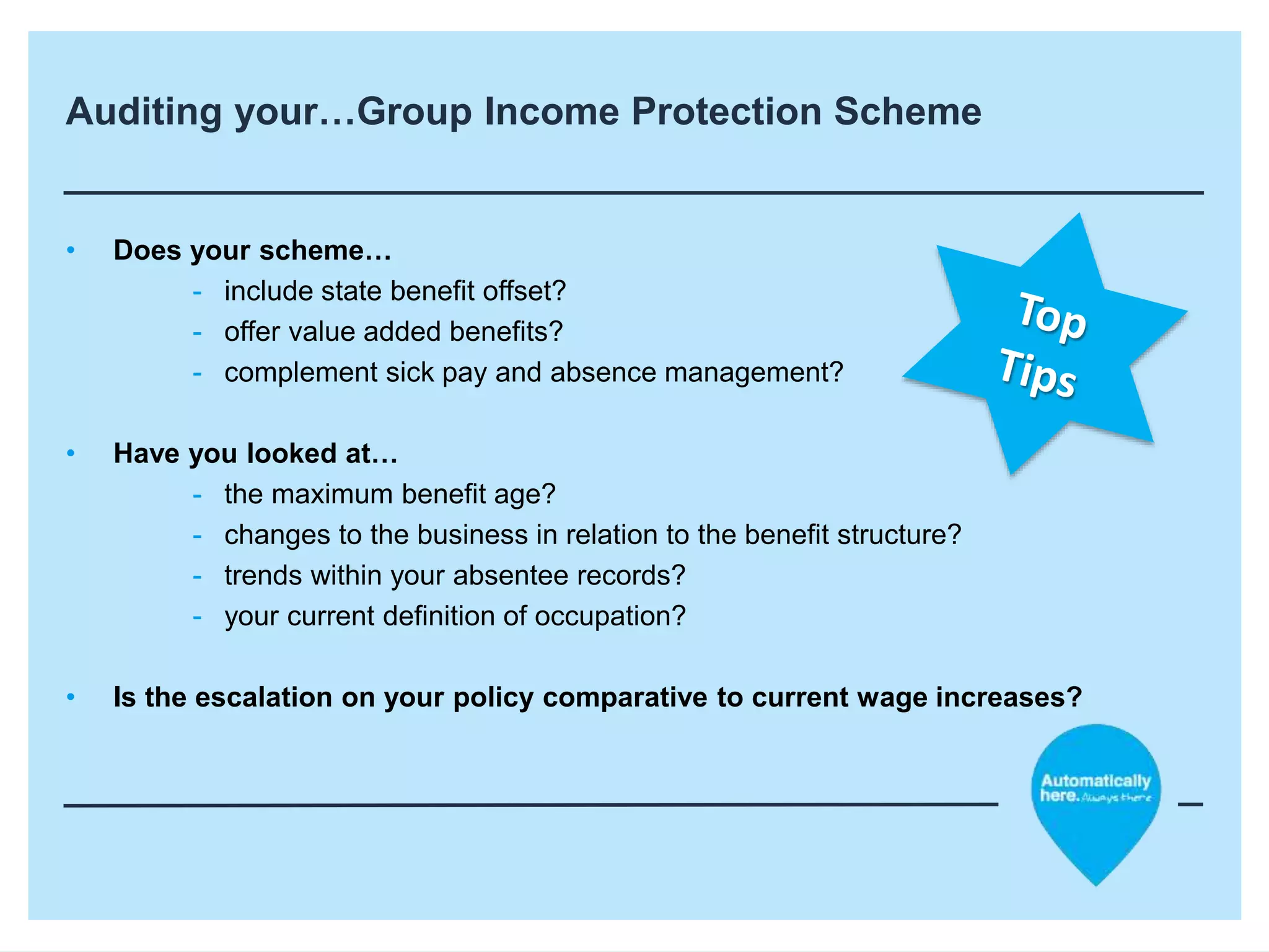 How to...audit your employee benefit schemes | PPTX