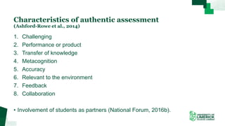 Authentic assessment: a case study | PDF