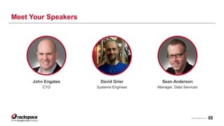 Deploy Apache Spark™ on Rackspace OnMetal™ for Cloud Big Data Platform | PPTX | Cloud Computing ...