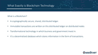 Blockchain Fundamentals for Technology Engineers | PPT