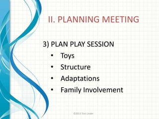 Transdisciplinary Play-Based Assessment and Intervention for Young ...