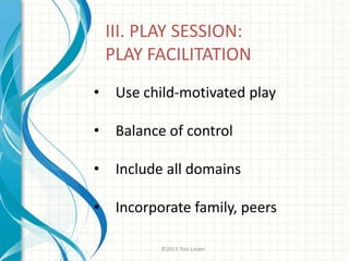 Transdisciplinary Play-Based Assessment and Intervention for Young ...