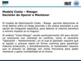 Calculo de la frecuencia optima de mantenimiento preventivo e ...