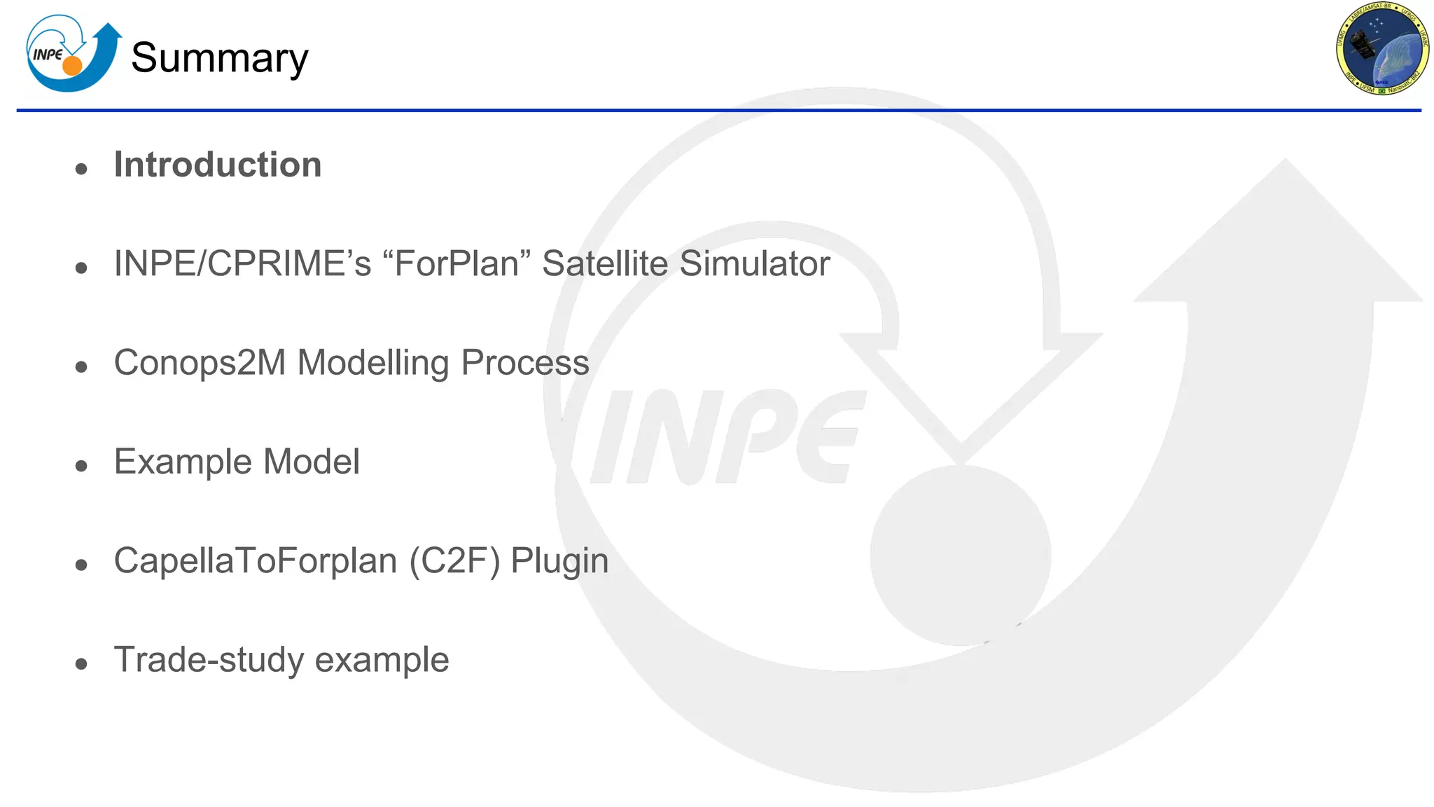 Modeling & Simulation of CubeSat-based Missions'Concept of Operations | PDF