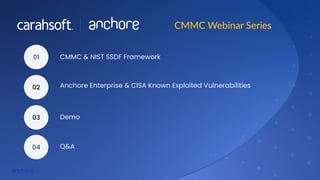 Automated Policy Enforcement for CMMC with Anchore Enterprise | PPT