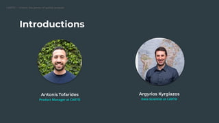 CARTO for Retail: Driving Site Selection Decisions with Advanced ...