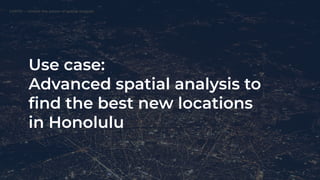 CARTO for Retail: Driving Site Selection Decisions with Advanced ...