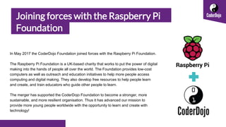 Introduction to CoderDojo | 4th “STEAM at the gymnasium” International Summer Meeting | PPTX