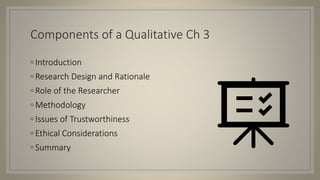 Qualitative Chapter 3 | PPTX