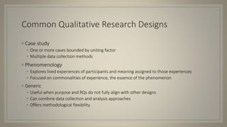 Qualitative Chapter 3 | PPTX