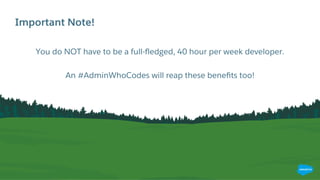 Webinar Coding for Salesforce Admins | PPT