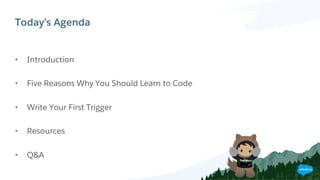 Webinar Coding for Salesforce Admins | PPT