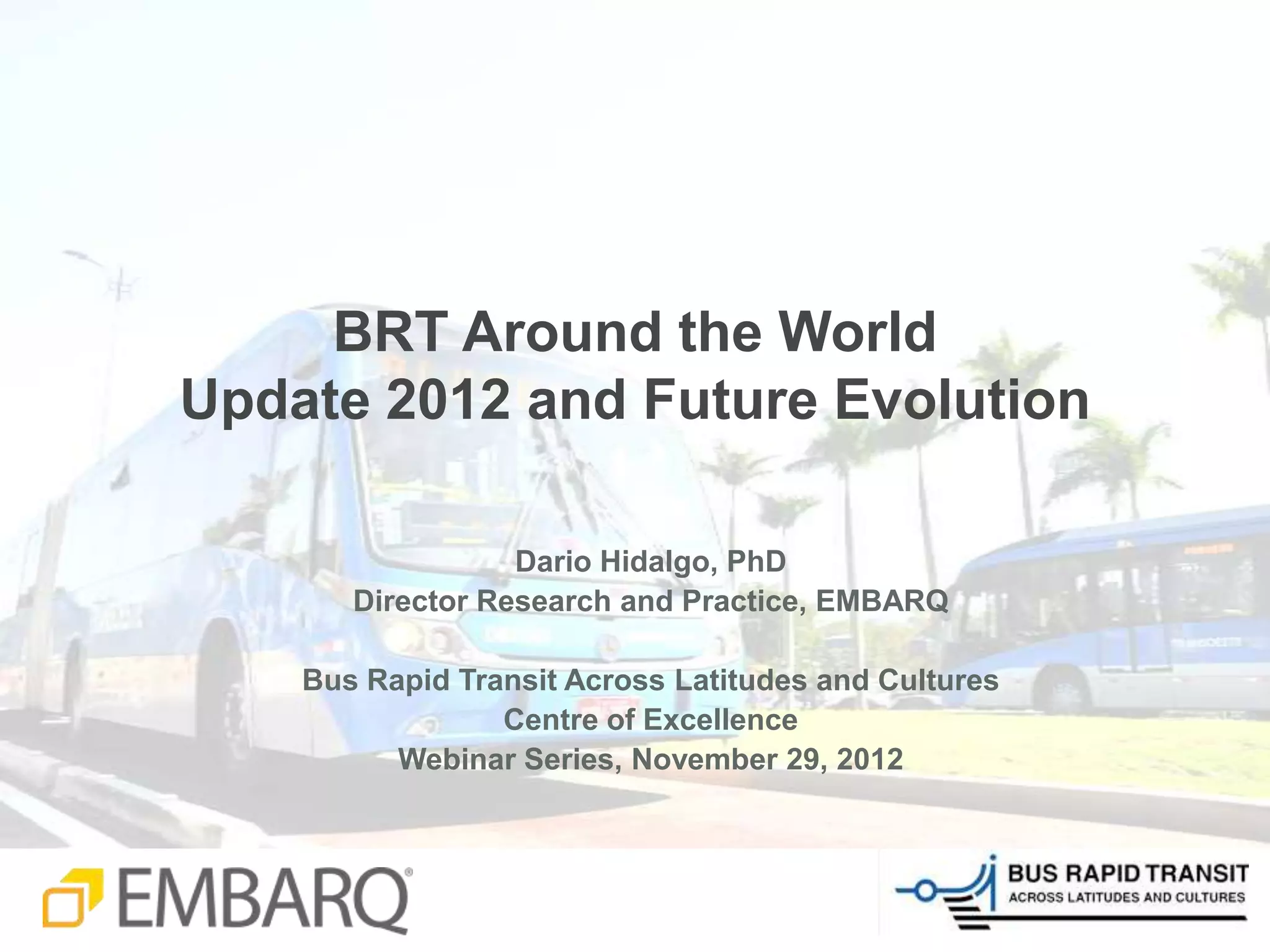 Presentation BRT Around the World Update 2012 | PPTX