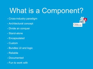 Component-first Applications | PPT
