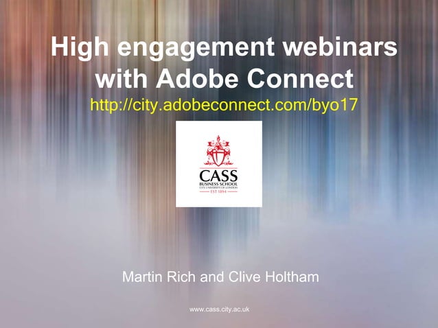 Bring your Own Lunch Webinar: High Engagement Webinars with Adobe ...