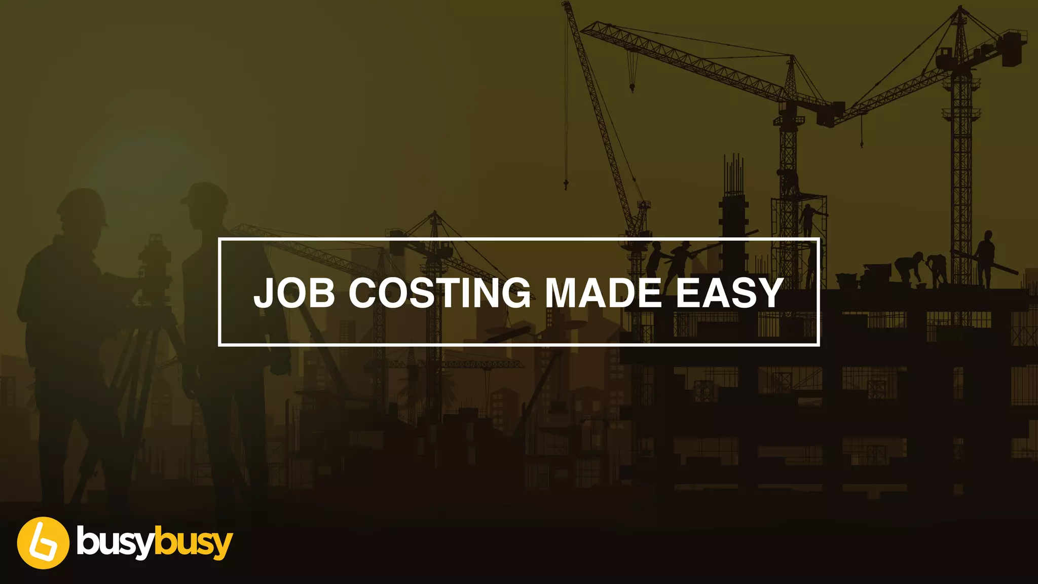 Construction Job Costing Made Easy | PDF