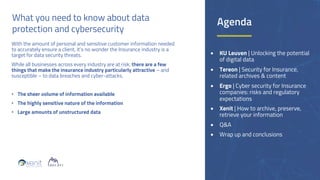 Data Security in the Insurance Industry: what you need to know about ...
