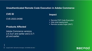 Annual Vulnerability Report Insights - 2022 | PPTX
