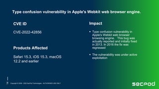 Annual Vulnerability Report Insights - 2022 | PPTX