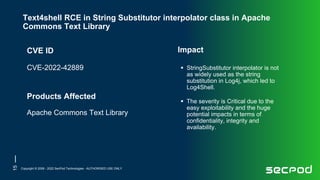 Annual Vulnerability Report Insights - 2022 | PPTX