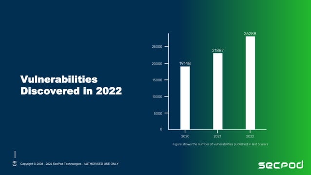 Annual Vulnerability Report Insights - 2022 | PPTX