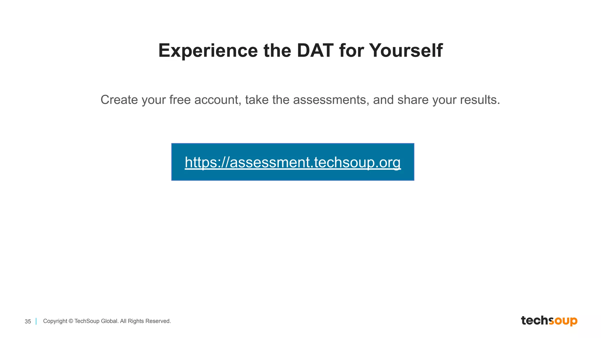 Using the TechSoup Digital Assessment Tool for Your Digital Planning | PPT