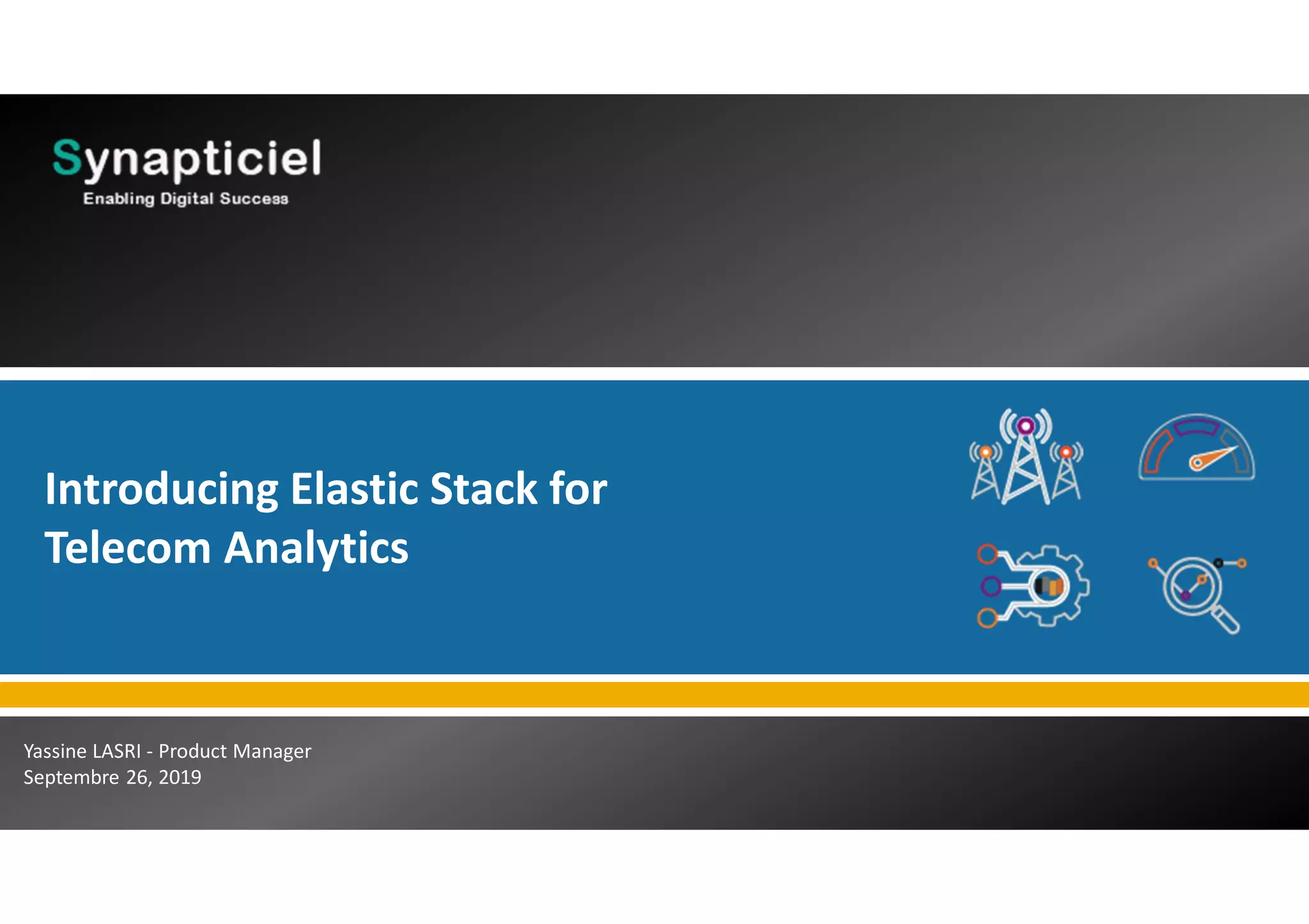 Webinar elastic stack {on telecom} english webinar part (1) | PDF