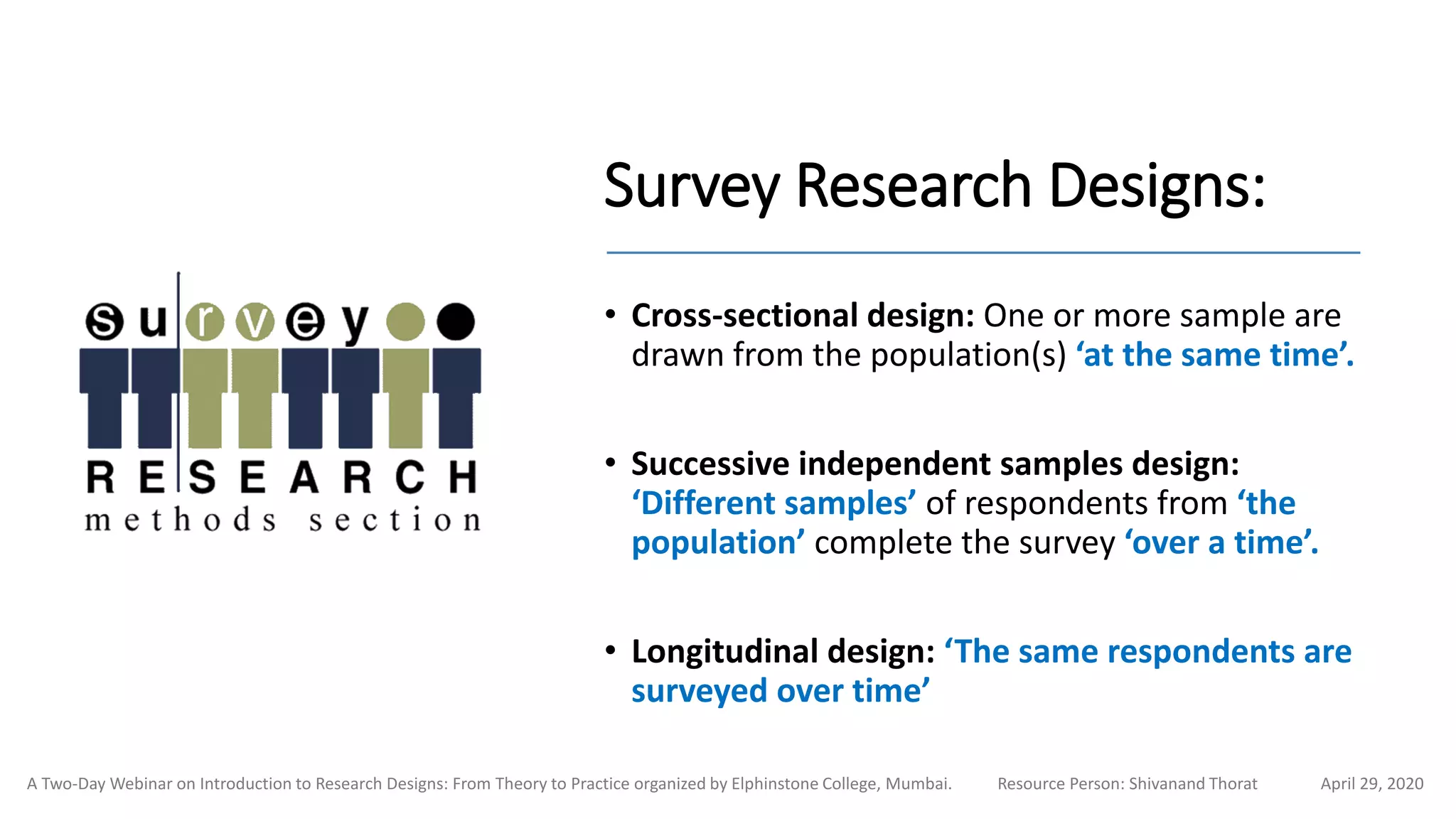 Introduction to Research Methodology & Designs: from Theory to Practice ...