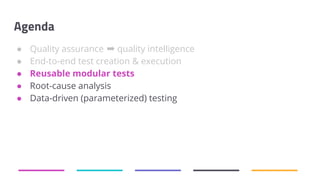 End to-end test automation at scale | PPT