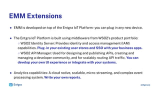 New Features for Mobile Device Management (MDM) With Entgra | PPT