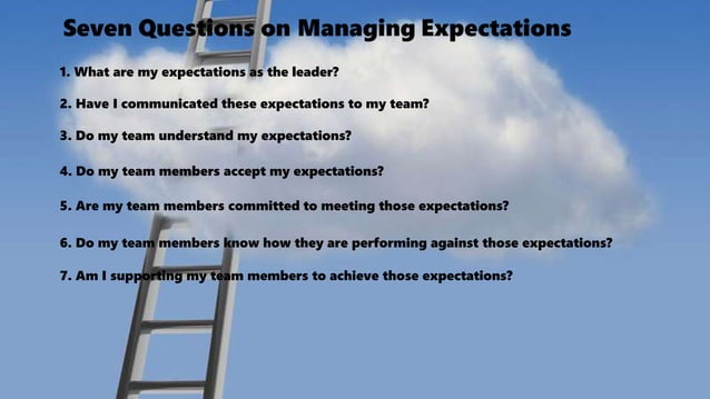 The Seven Keys to Managing Expectations | PPTX | Business ...