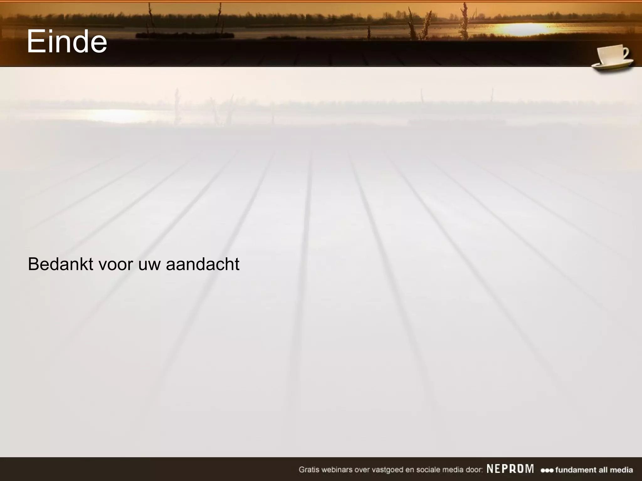 Erik van der Wal: bringyourowncoffee presentatie | PPT