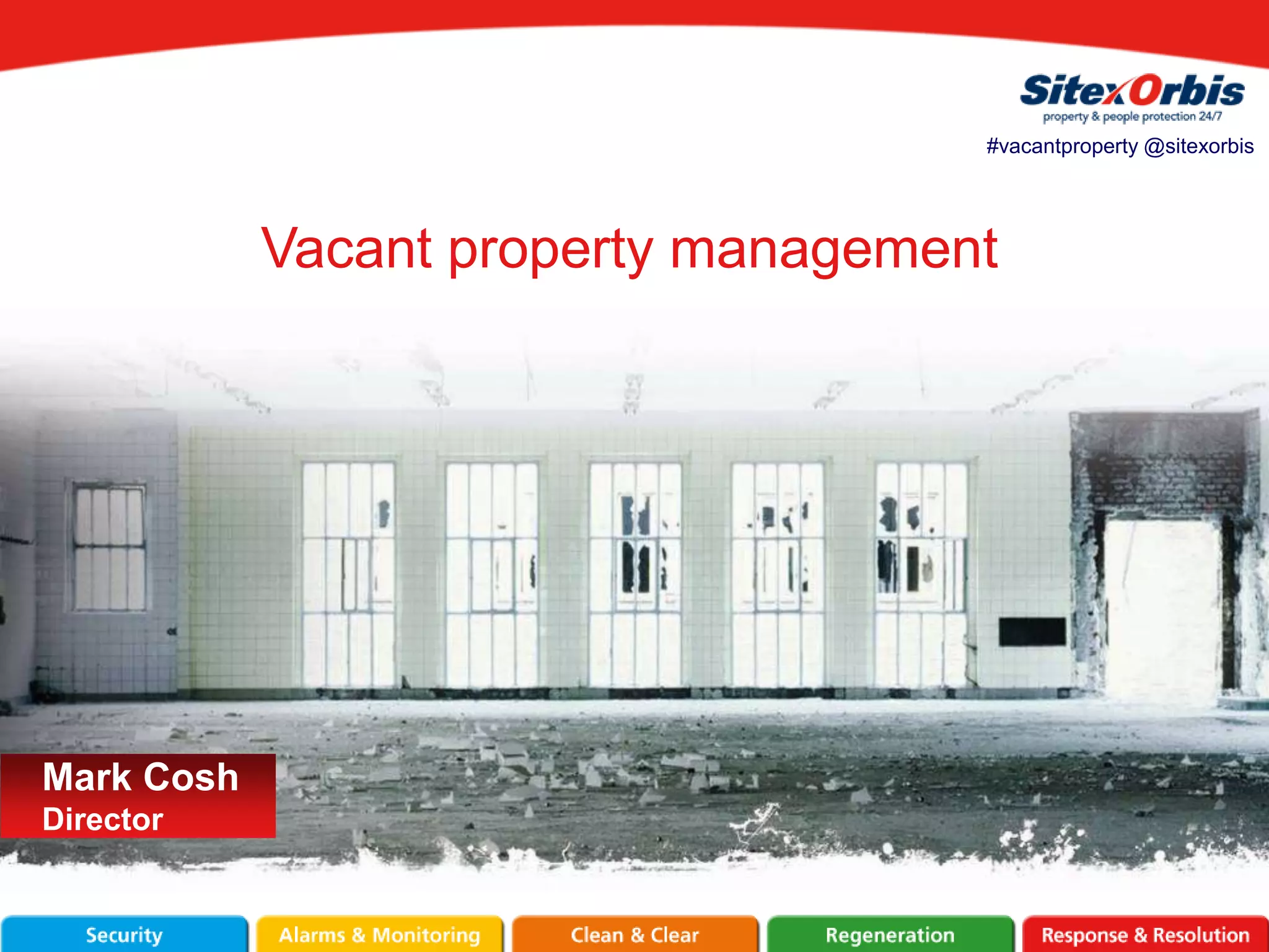 Vacant Property Management Webinar | PPT