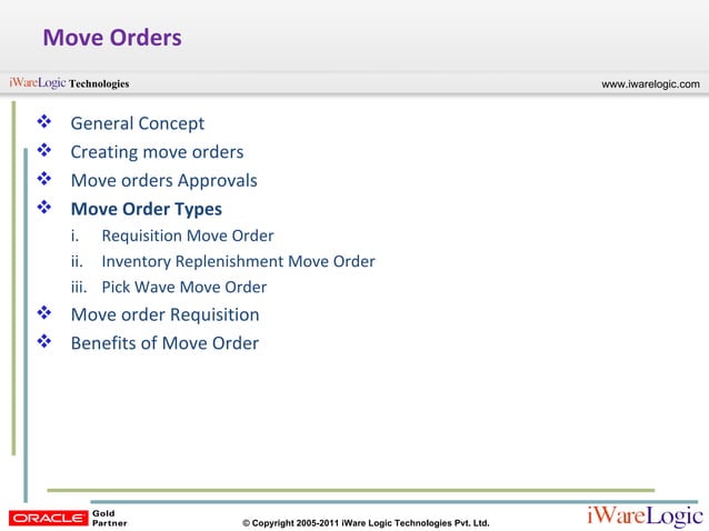 Capsulization of Oracle Inventory | PPT